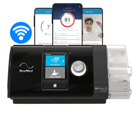 ResMed AirSense 10 AutoSet CPAP Machine with ClimateLineAir